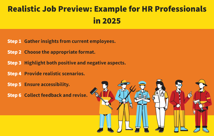 Realistic Job Preview: Example for HR Professionals in 2025